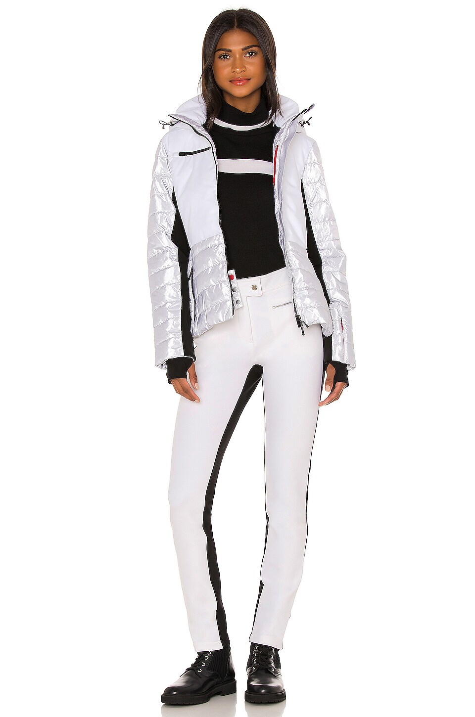 Erin Snow Kat Jacket in Snow Aluminum | REVOLVE