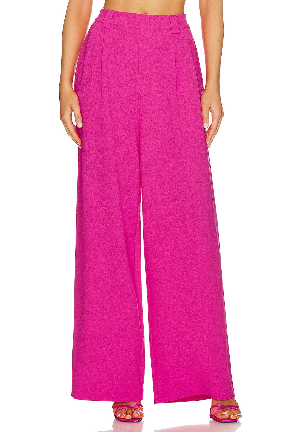 Essentiel Antwerp Dutch Wide Leg Pants in Pink Haze | REVOLVE