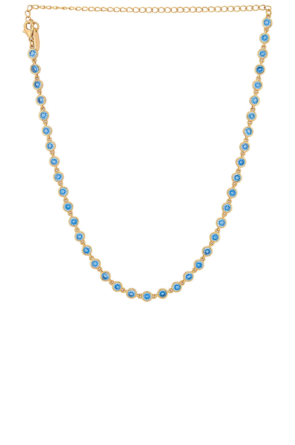 Ettika Crystal Choker in Blue | REVOLVE
