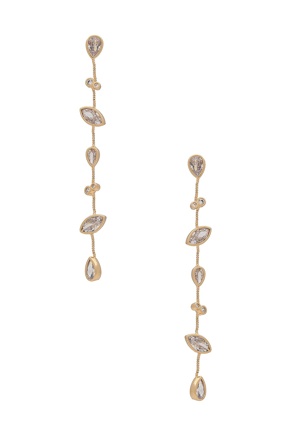 Ettika Drip Earrings in Gold | REVOLVE