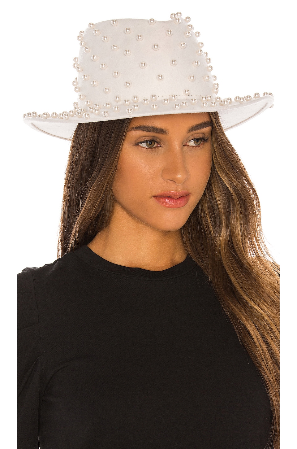 Eugenia Kim Runway Walker Hat in White | REVOLVE