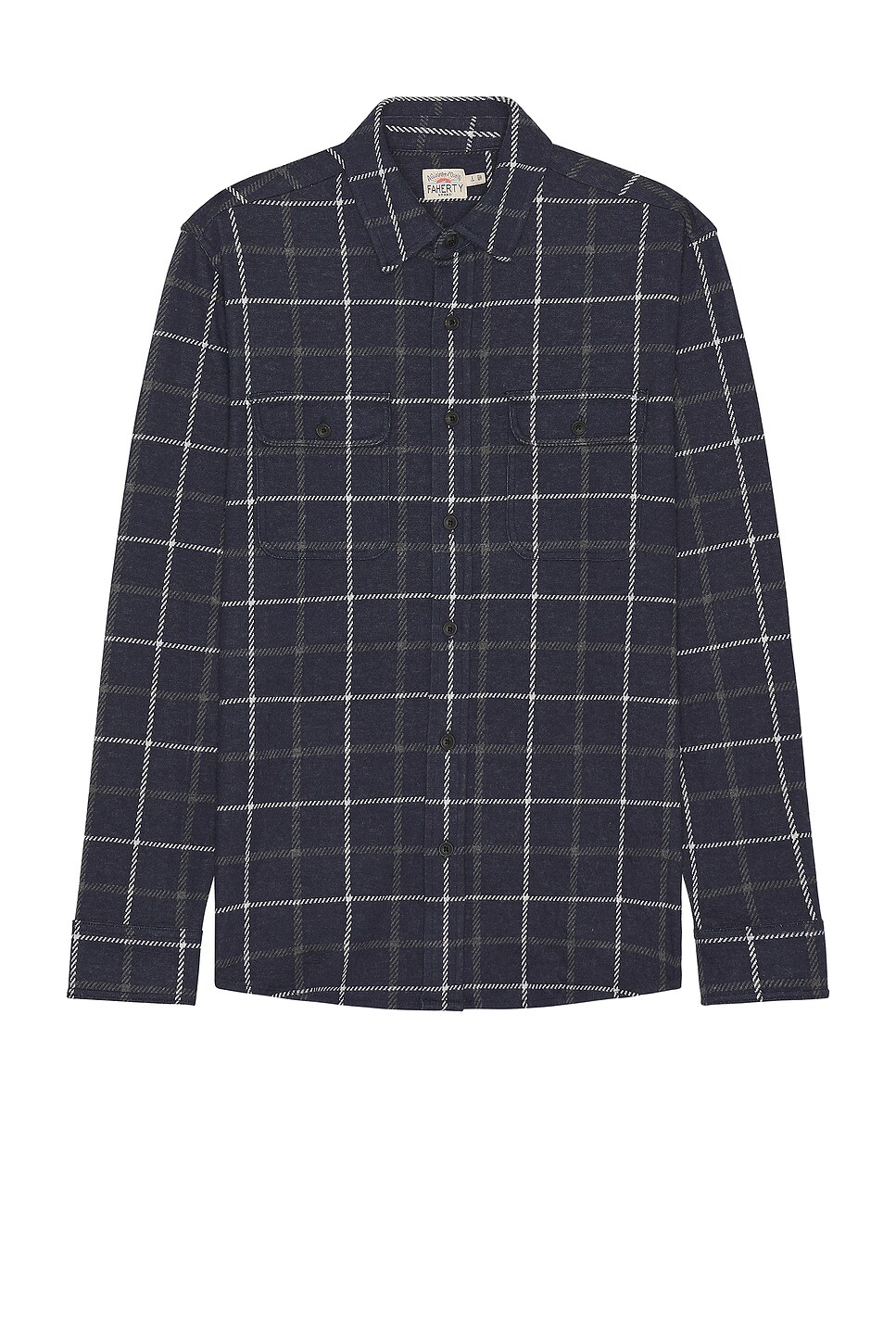 Faherty Legend Sweater Shirt in Low Rider Blue | REVOLVE