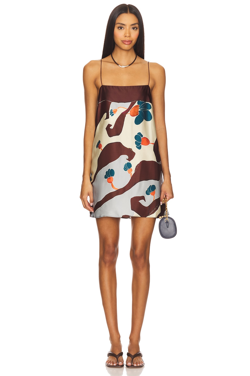 FAITHFULL THE BRAND Phylis Mini Dress in Mandraki Floral | REVOLVE