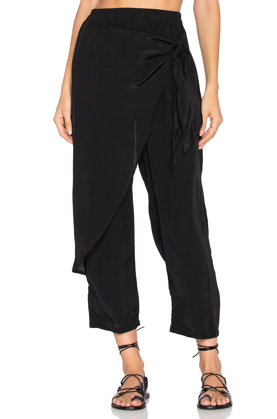FAITHFULL THE BRAND x REVOLVE Lagoon Pants in Black | REVOLVE