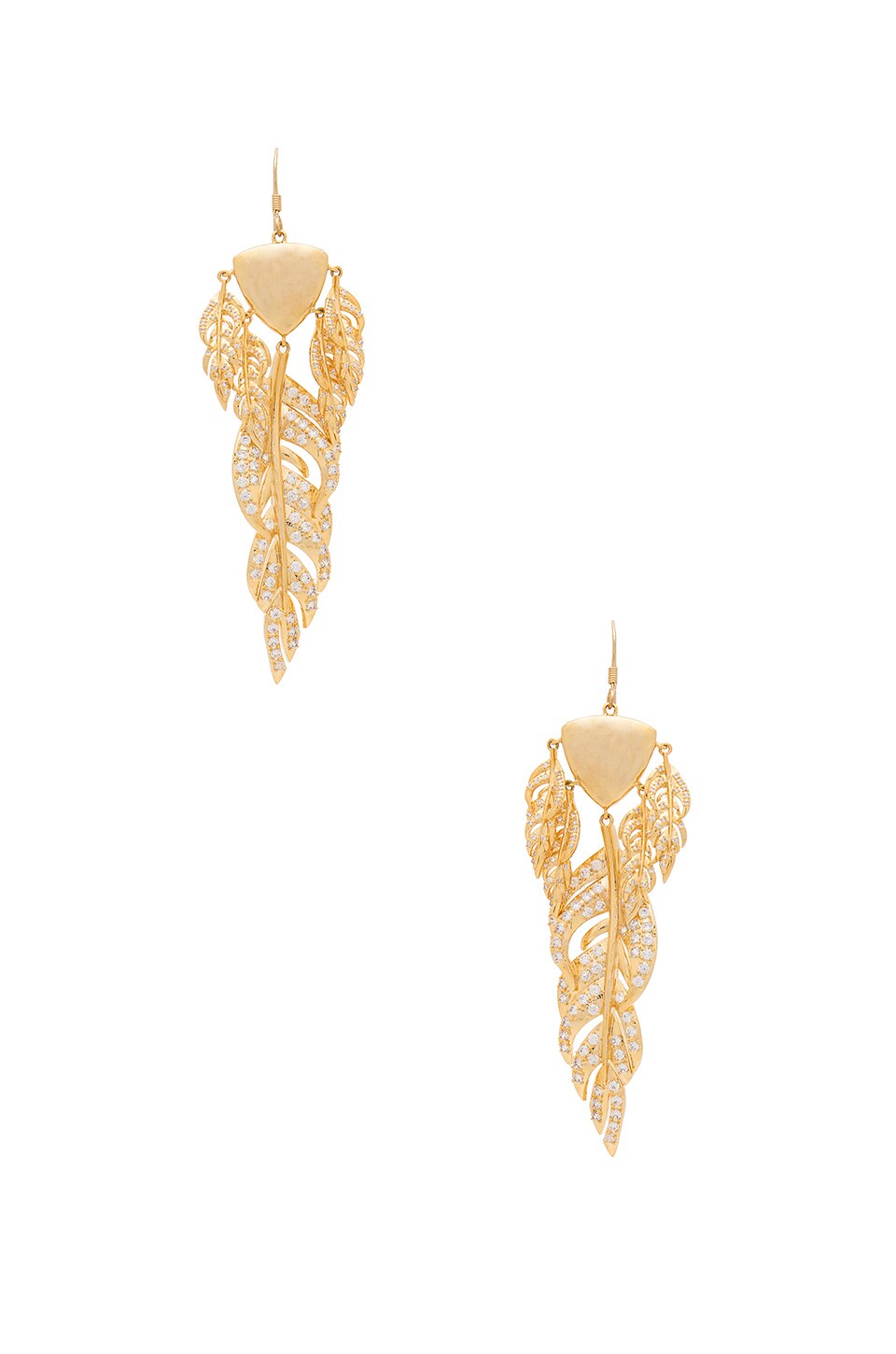 Fallon Raven Chandelier Earring in Gold | REVOLVE