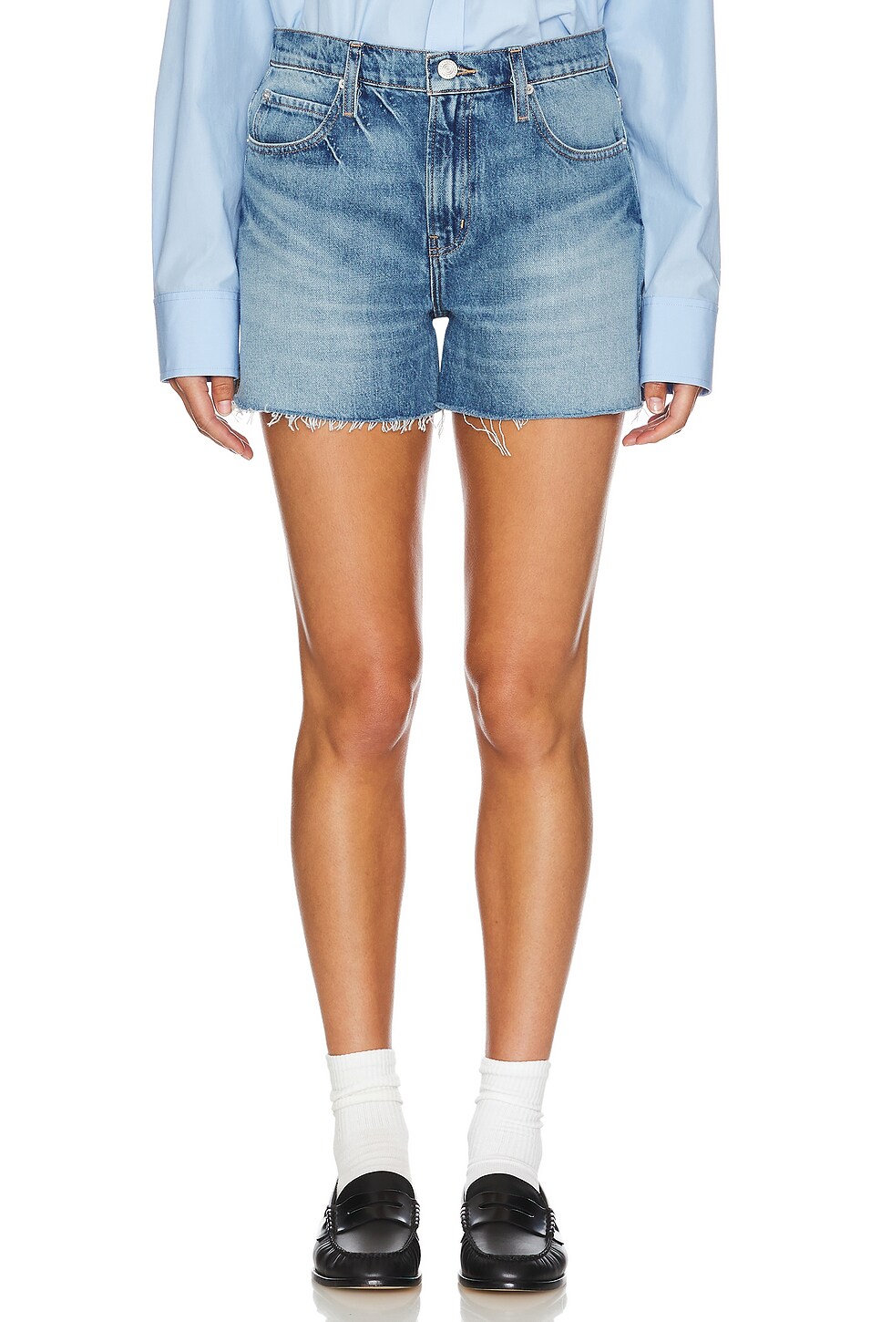 FRAME The Vintage Relaxed Short in Libra | REVOLVE