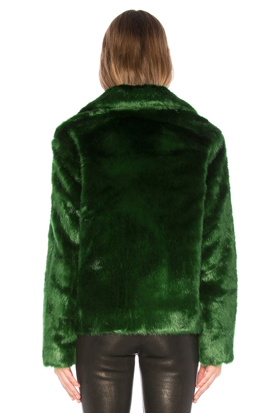 FRAME Notched Collar Coat in Eden | REVOLVE