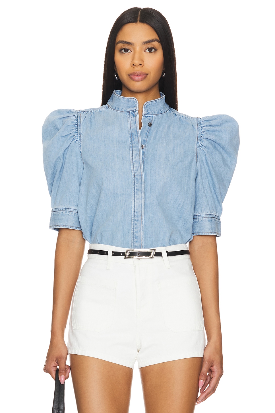 FRAME Gillian Top in Calabria | REVOLVE