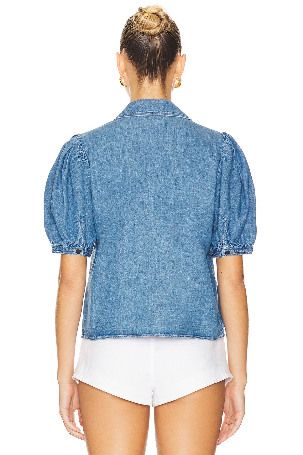 FRAME Sailor Blouse in Starlet | REVOLVE