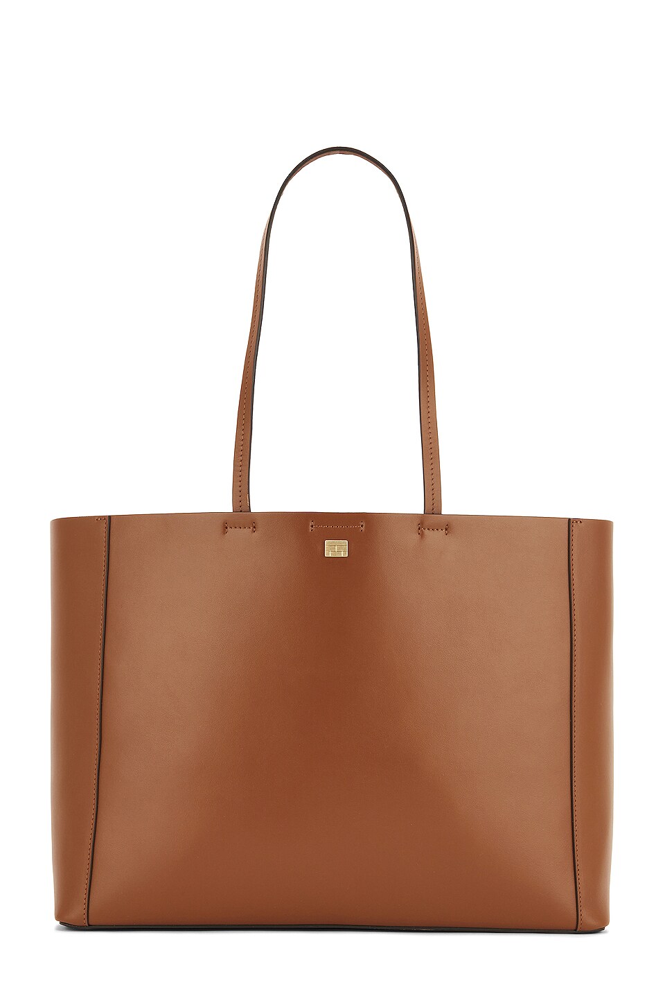 FRAME Le Signature Tote in Cuoio | REVOLVE