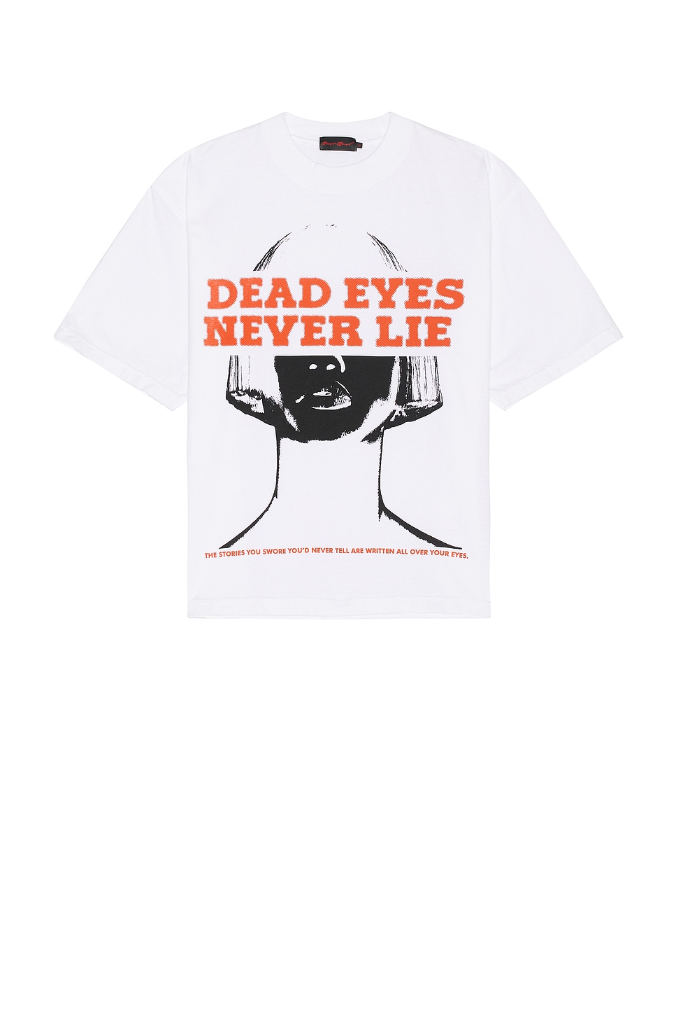 Funeral Apparel Dead Eyes T-Shirt in White | REVOLVE