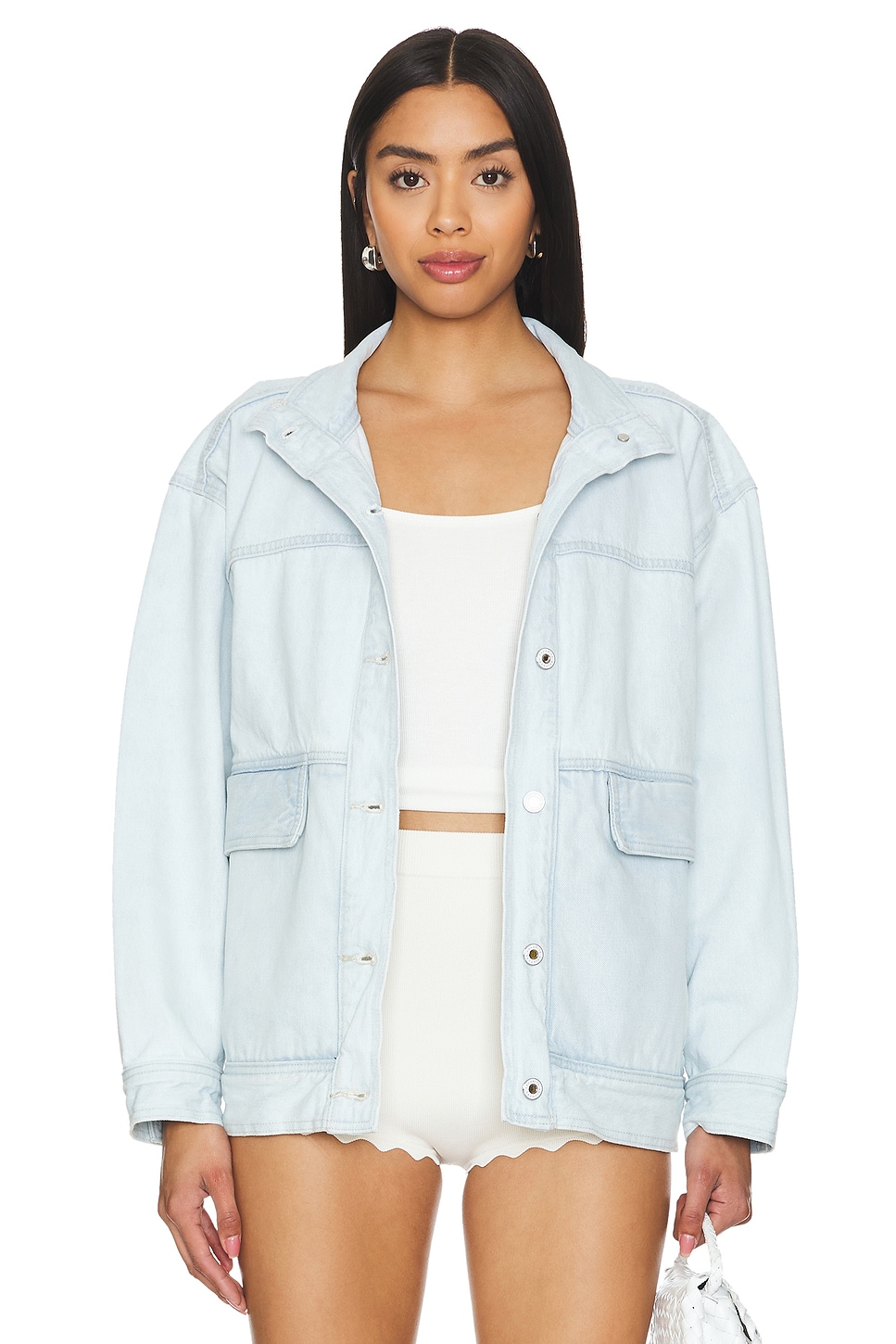 Favorite Daughter The Margot Jacket in Blue Bird | REVOLVE