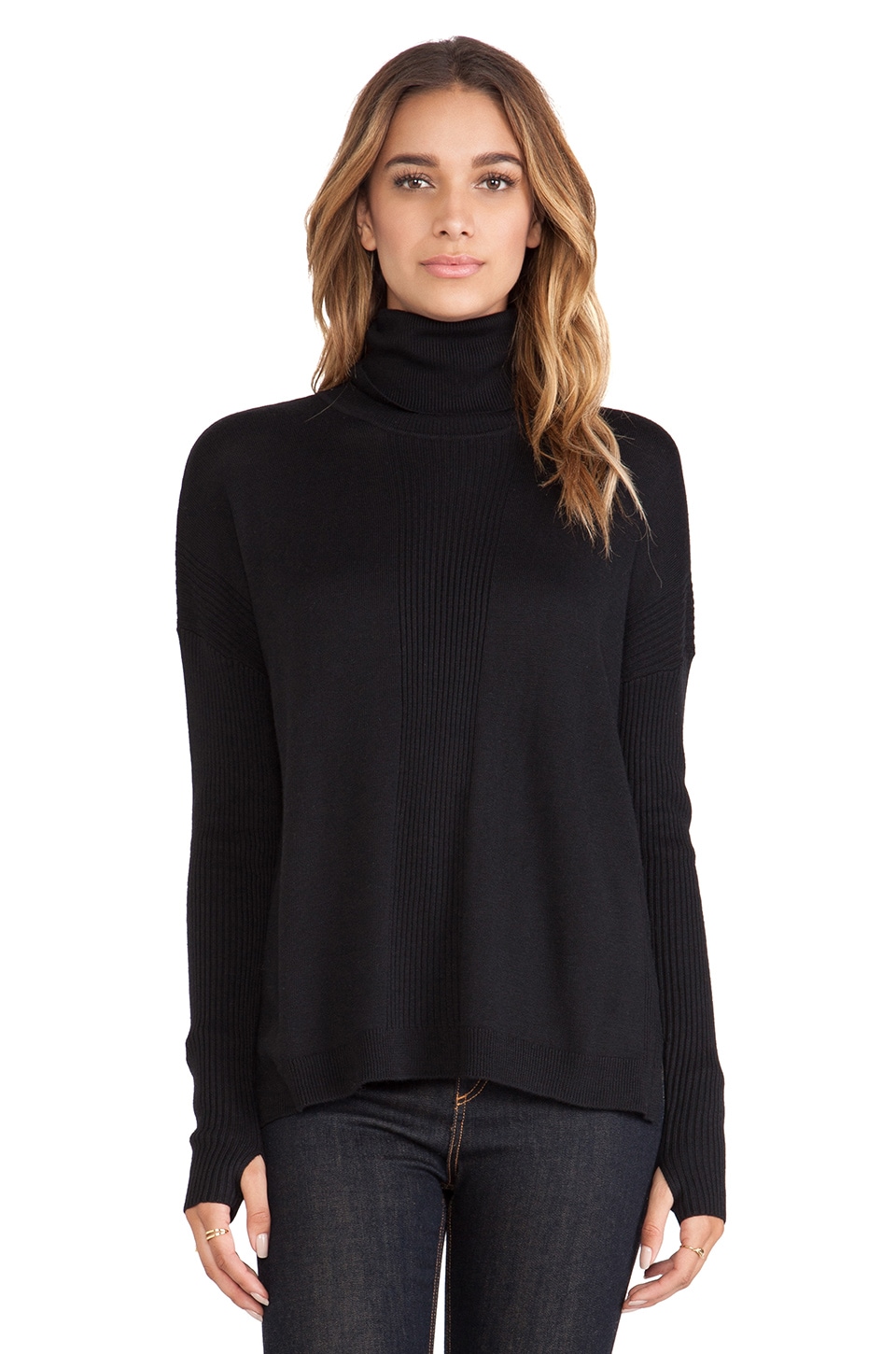 Feel the Piece Nico Sweater in Black | REVOLVE