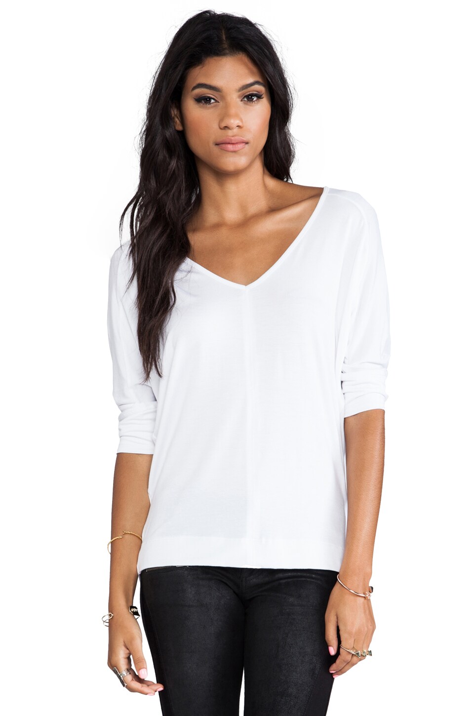 Feel the Piece Fortune Raglan in White | REVOLVE