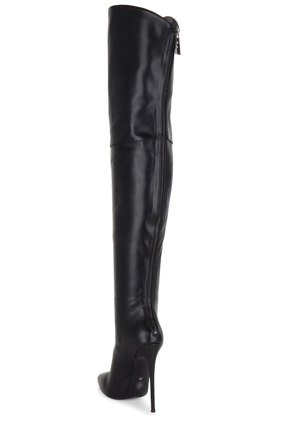 FEMME LA Scorpio Thigh High Boot in Black | REVOLVE