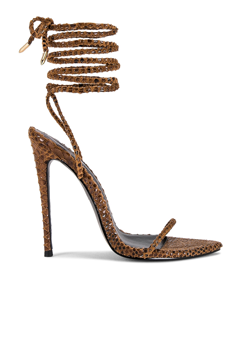 FEMME LA Luce Minimale Sandal in Coco Python | REVOLVE