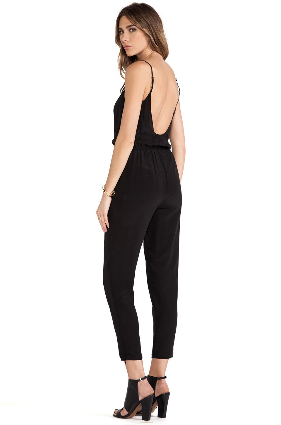 Friend of Mine Strange Cat Jumpsuit in Black | REVOLVE