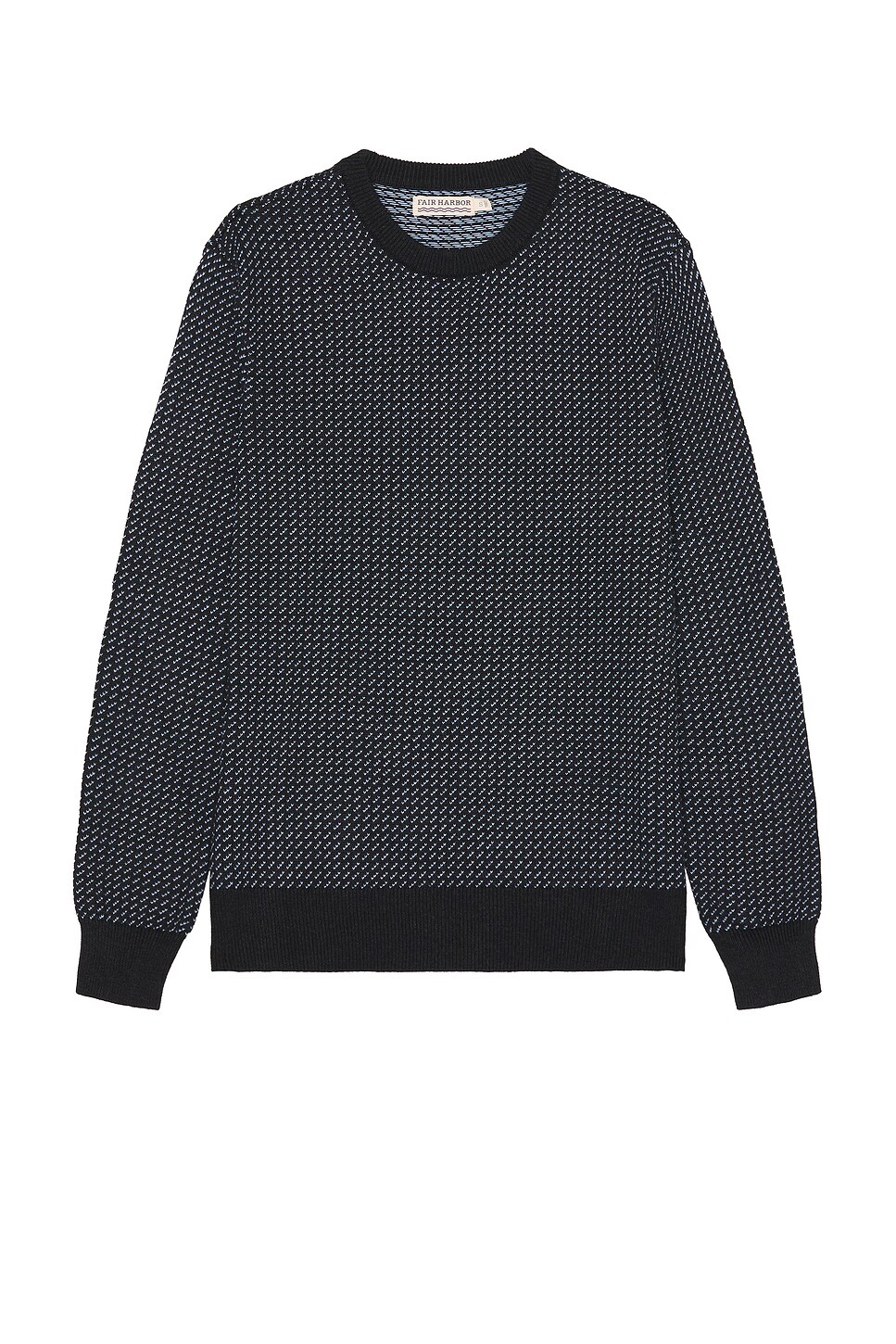 Fair Harbor The Tidal Sweater in Navy Birdseye | REVOLVE