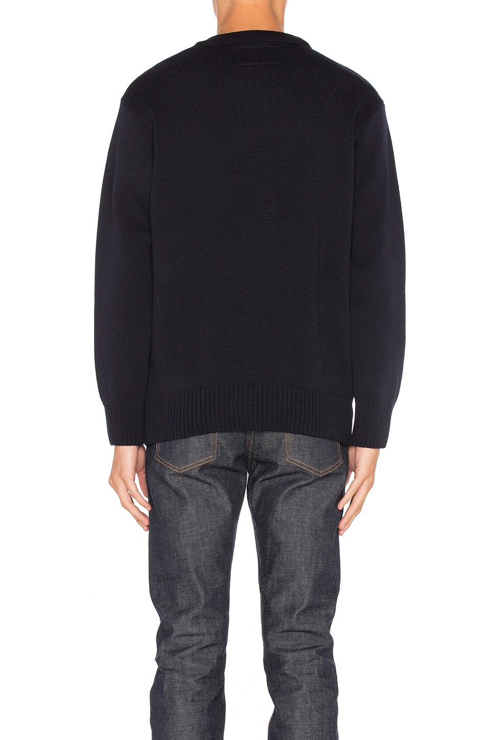 Filson Crewneck Guide Sweater in Dark Navy | REVOLVE