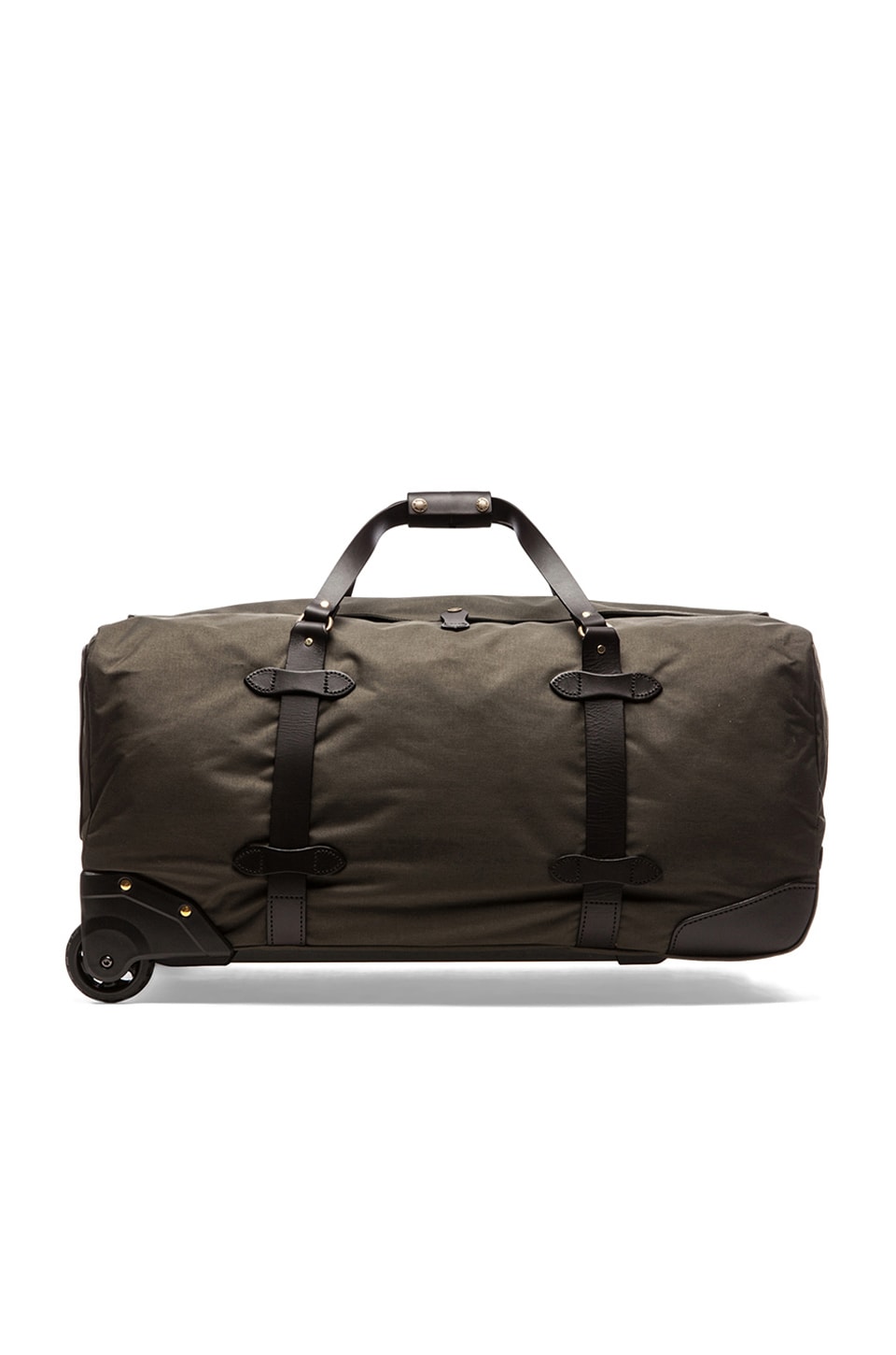 Filson Nylon Wheeled Duffle Bag in Otter Green | REVOLVE