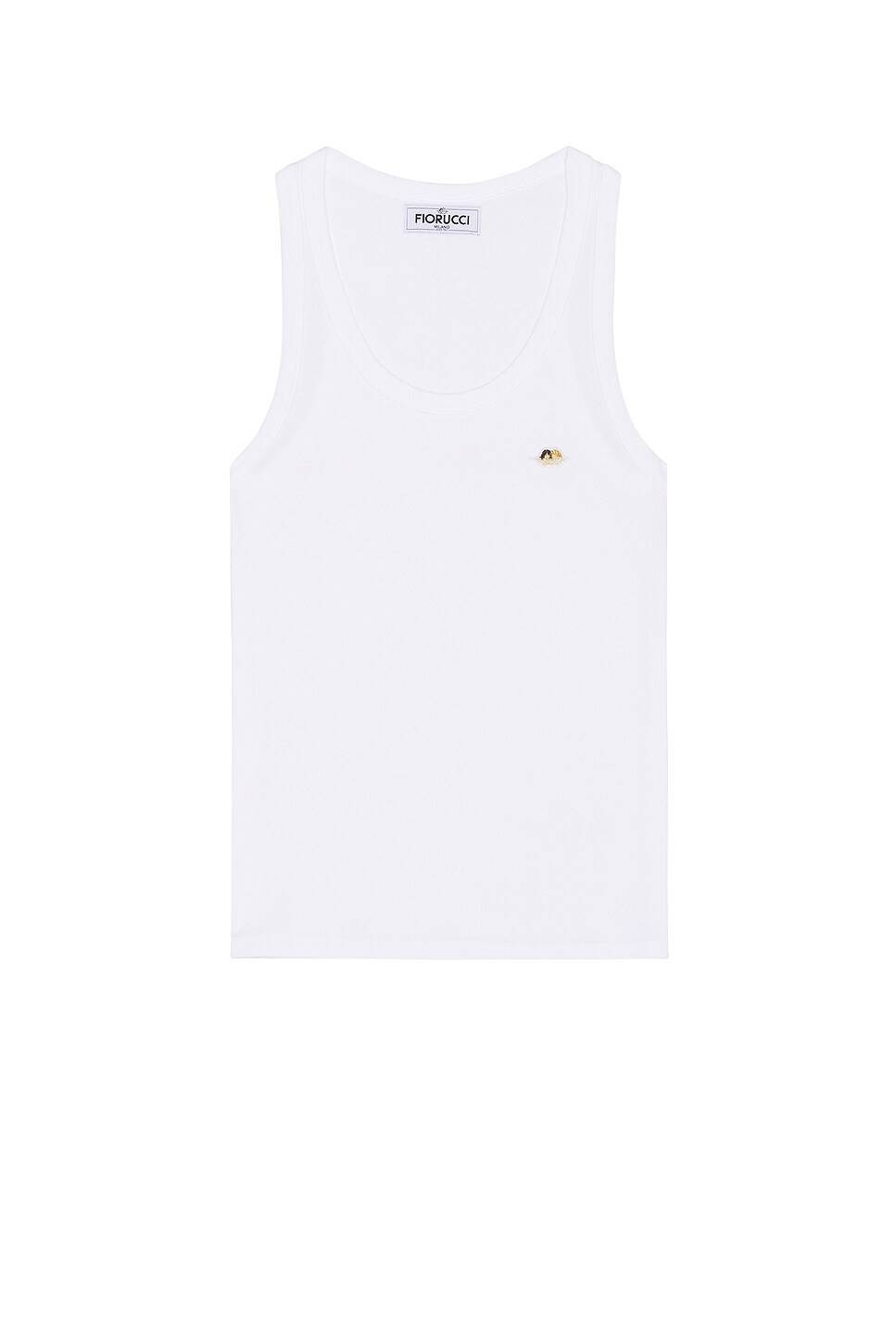 FIORUCCI Angel Patch Tank Top in White | REVOLVE