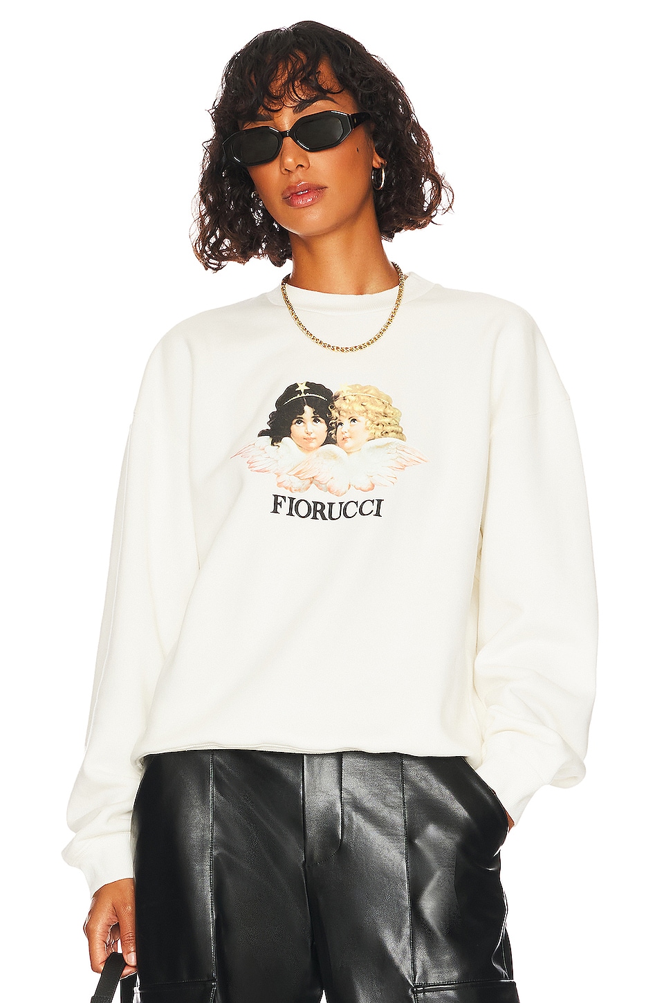 FIORUCCI Angels Sweatshirt in White | REVOLVE