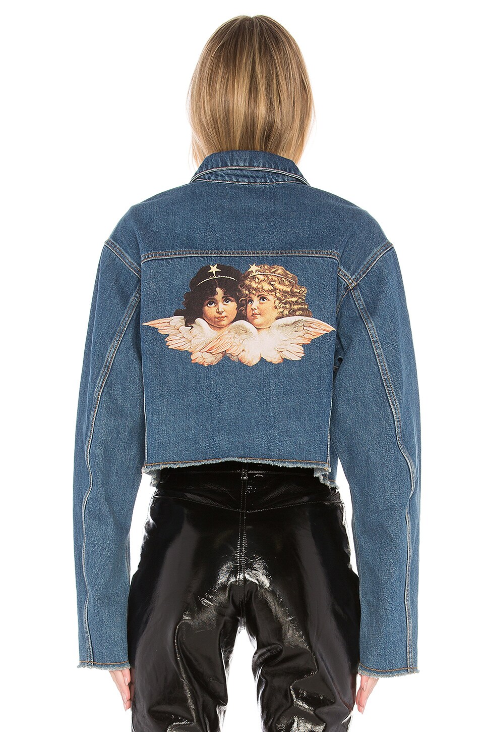 FIORUCCI Berty Patch Jacket in Salt N Pepper | REVOLVE