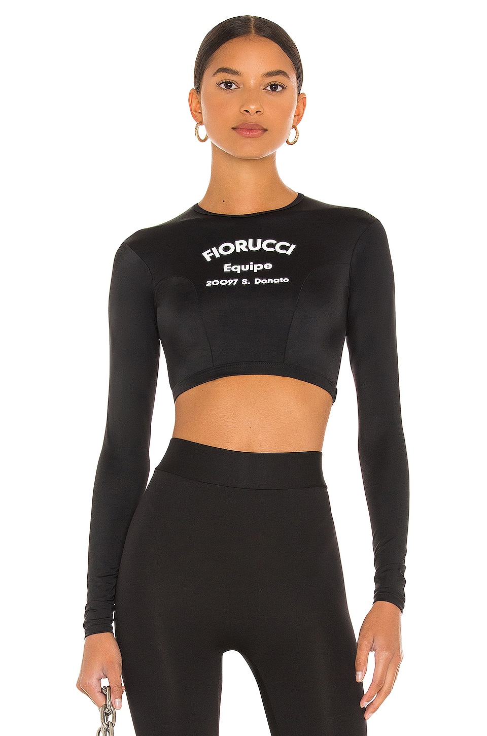 FIORUCCI Equipe Scuba Top in Black | REVOLVE