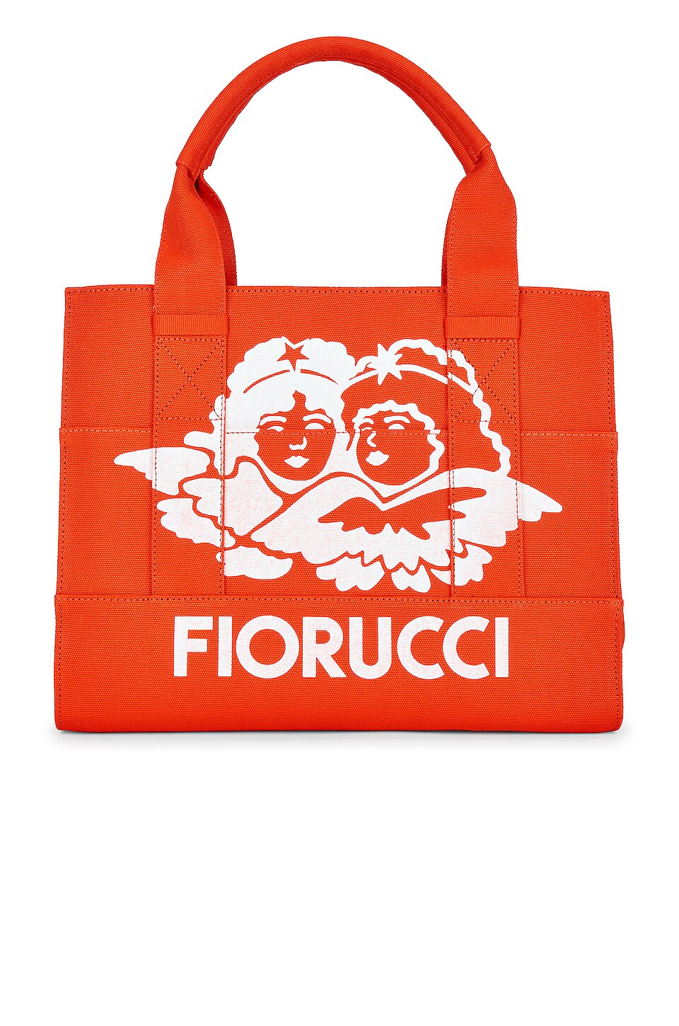 FIORUCCI Milan Angels Tote Bag in Orange | REVOLVE