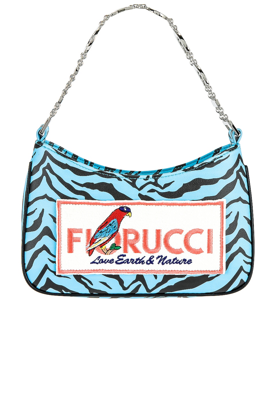 FIORUCCI Tiger Shoulder Bag in Blue | REVOLVE