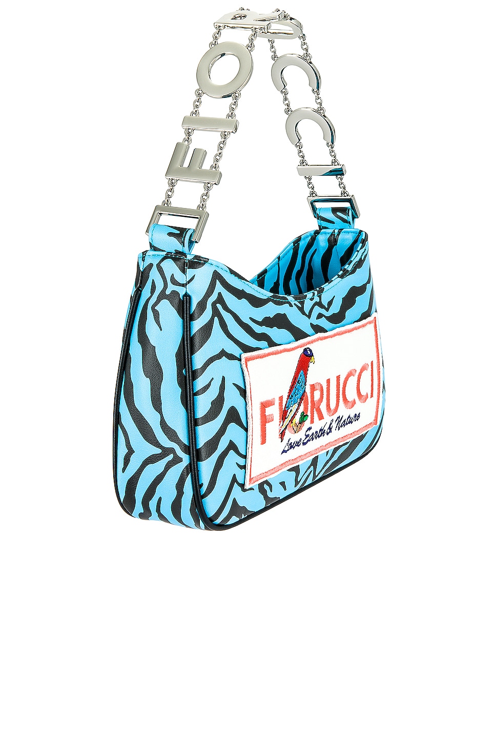 FIORUCCI Tiger Shoulder Bag in Blue | REVOLVE