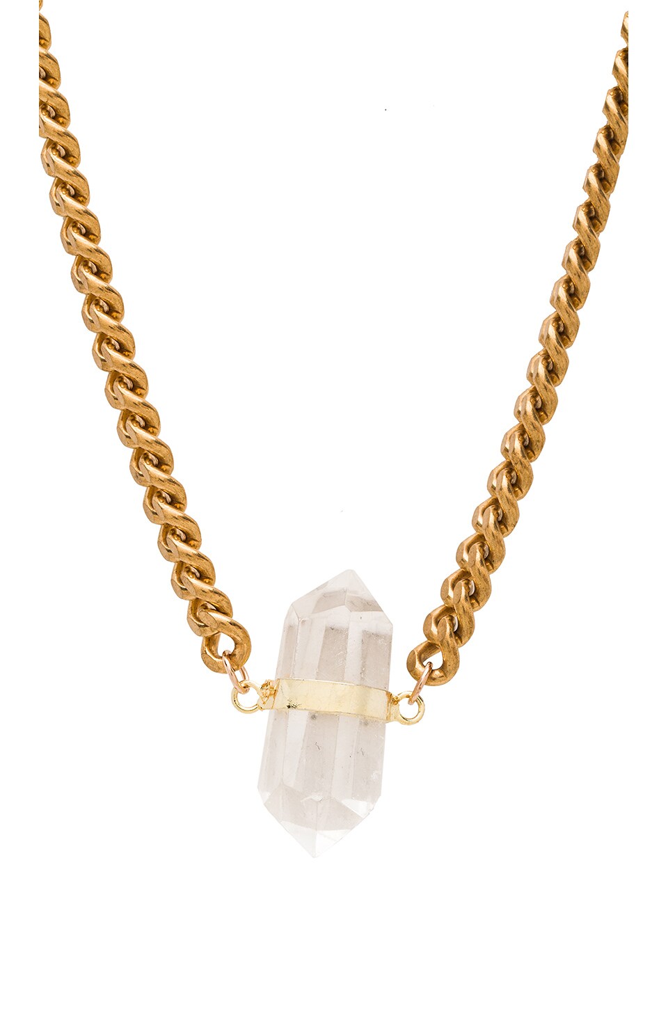 Five and Two Olivia Necklace in Quartz | REVOLVE
