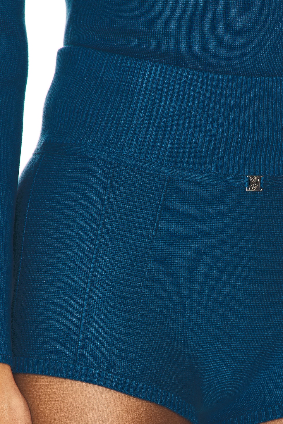 fleur du mal Knit Micro Shorts in Jewel | REVOLVE