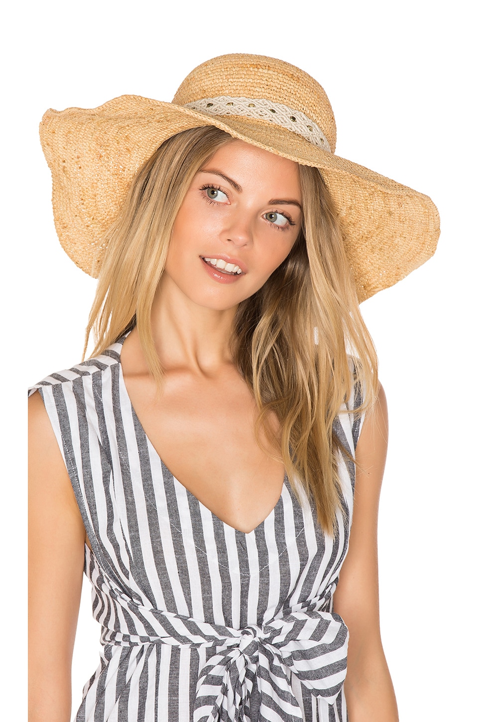 florabella Audie Standard Hat in Natural | REVOLVE