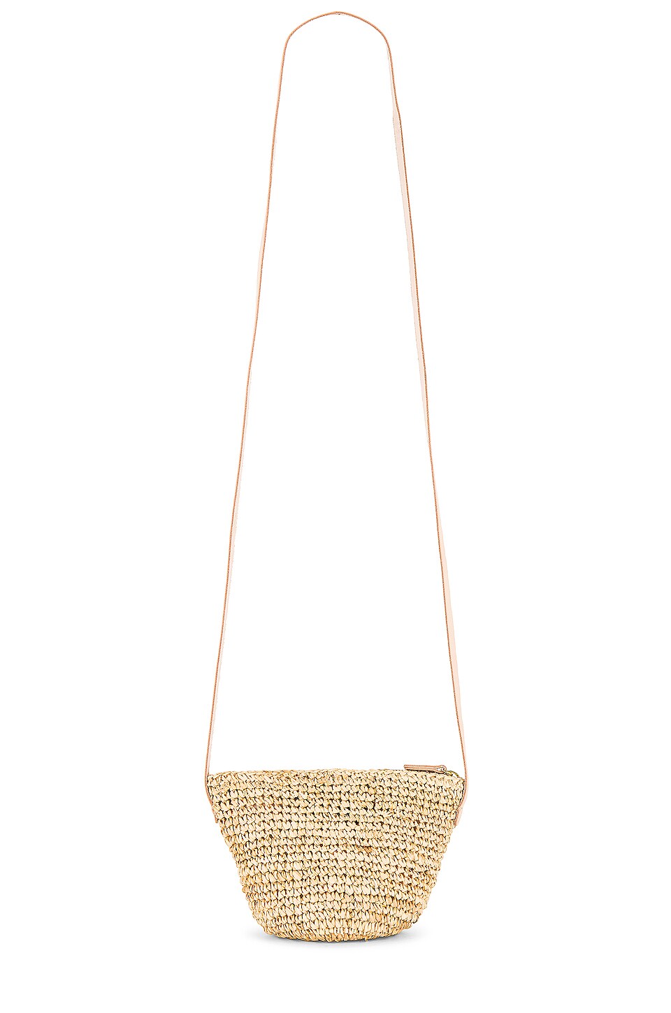 florabella Southbeach Crossbody Bag in Natural & Gold | REVOLVE