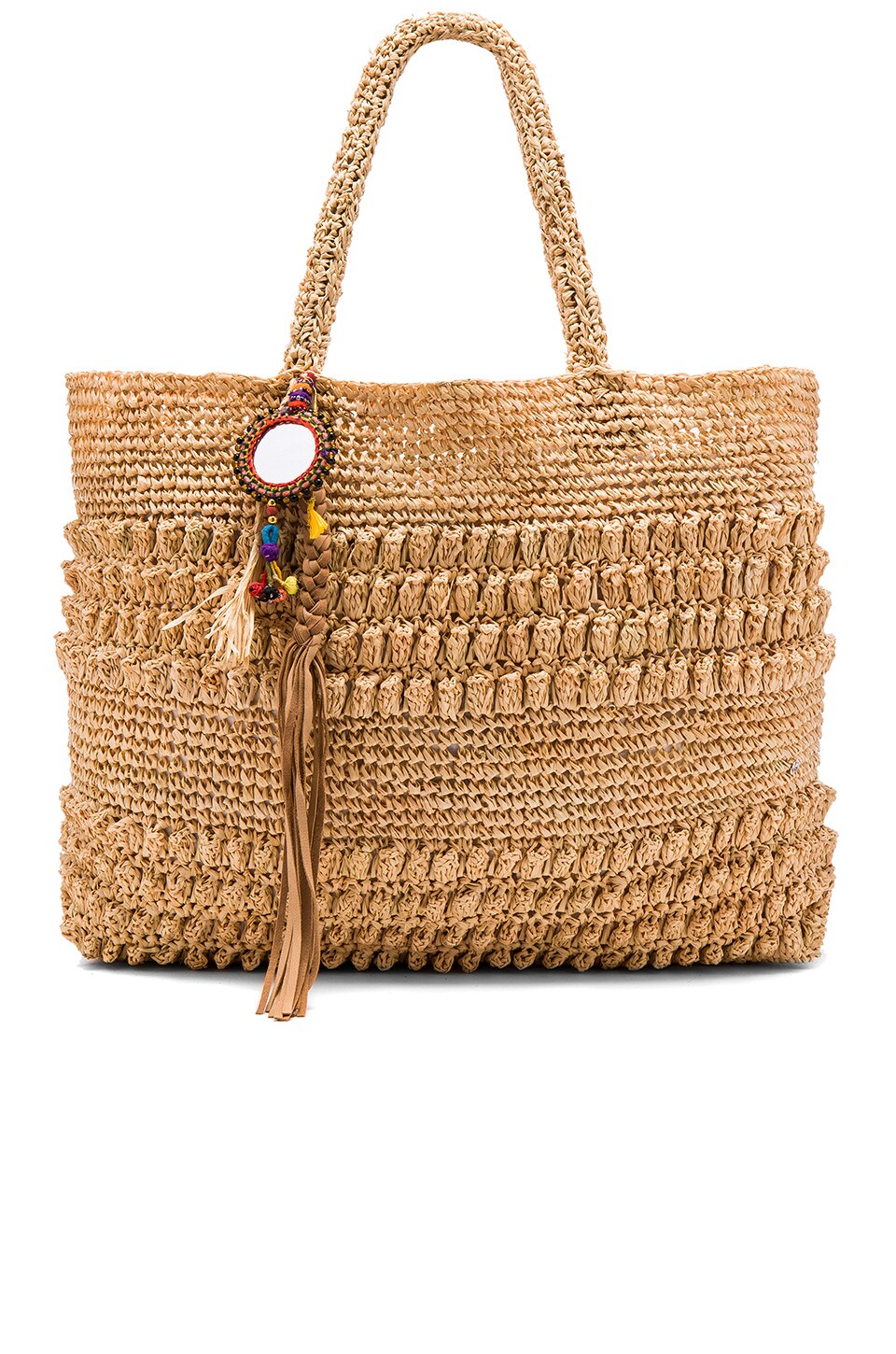 florabella Junkanoo Tote in Natural Multi | REVOLVE