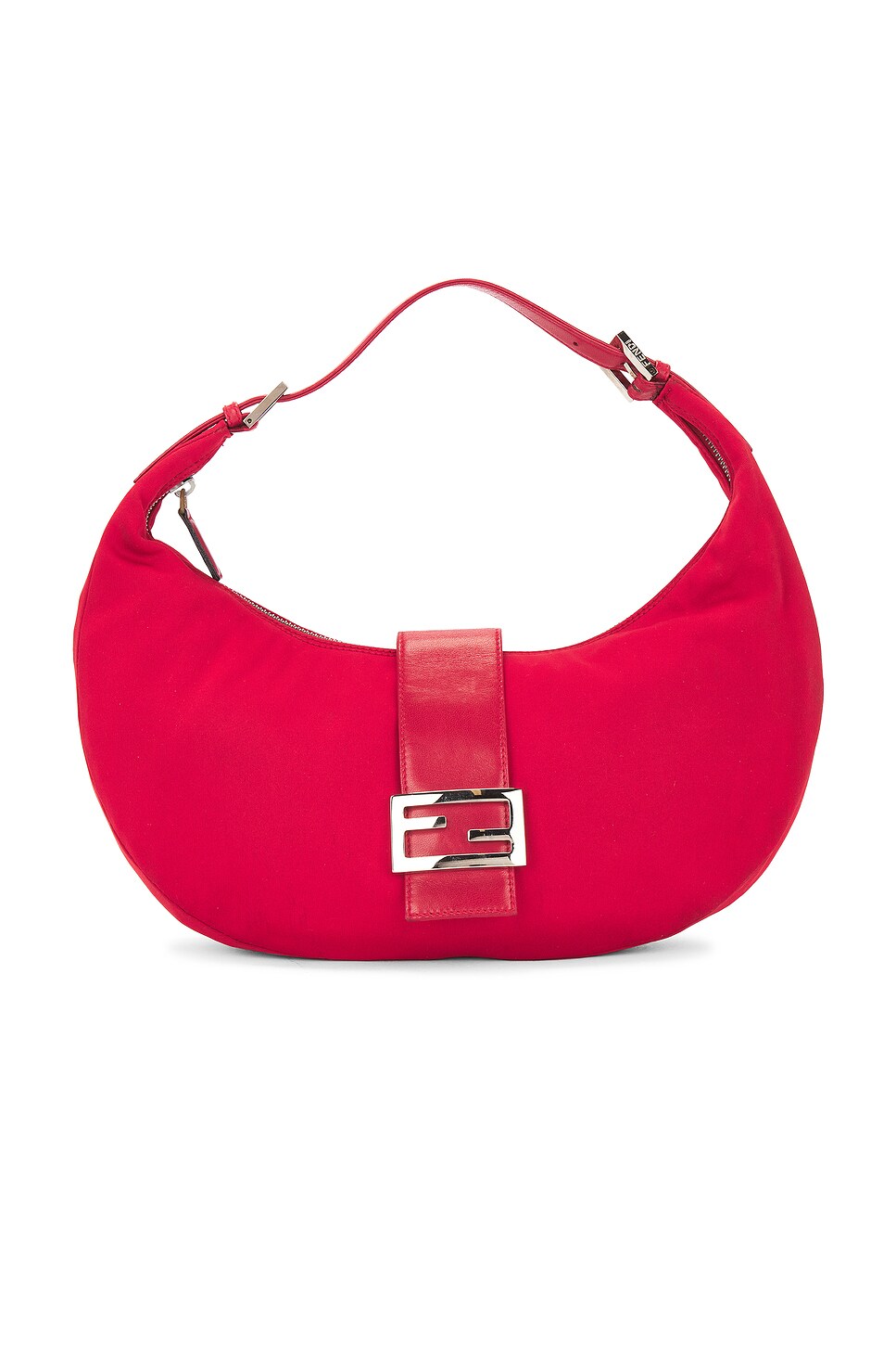 FWRD Renew Fendi Hobo Shoulder Bag in Red | REVOLVE