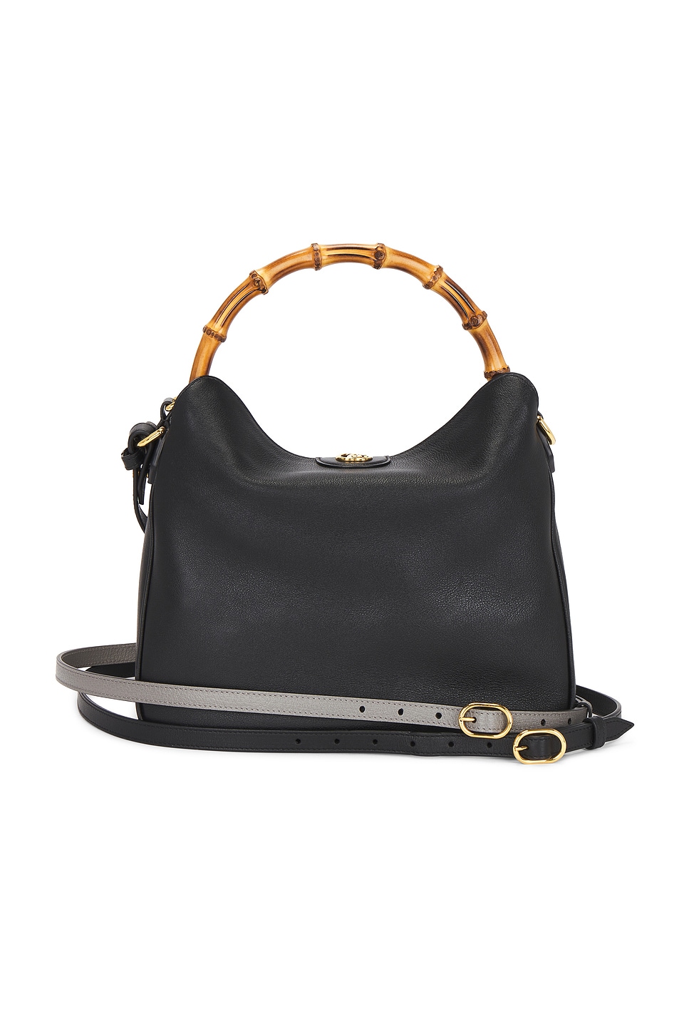 FWRD Renew Gucci Diana Handbag in Black | REVOLVE
