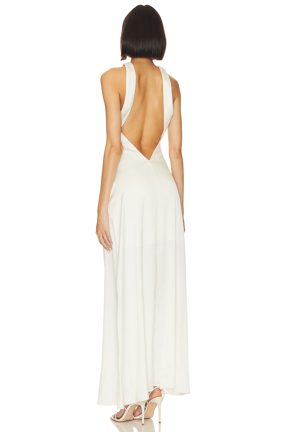 For Love & Lemons Paula Gown in White | REVOLVE