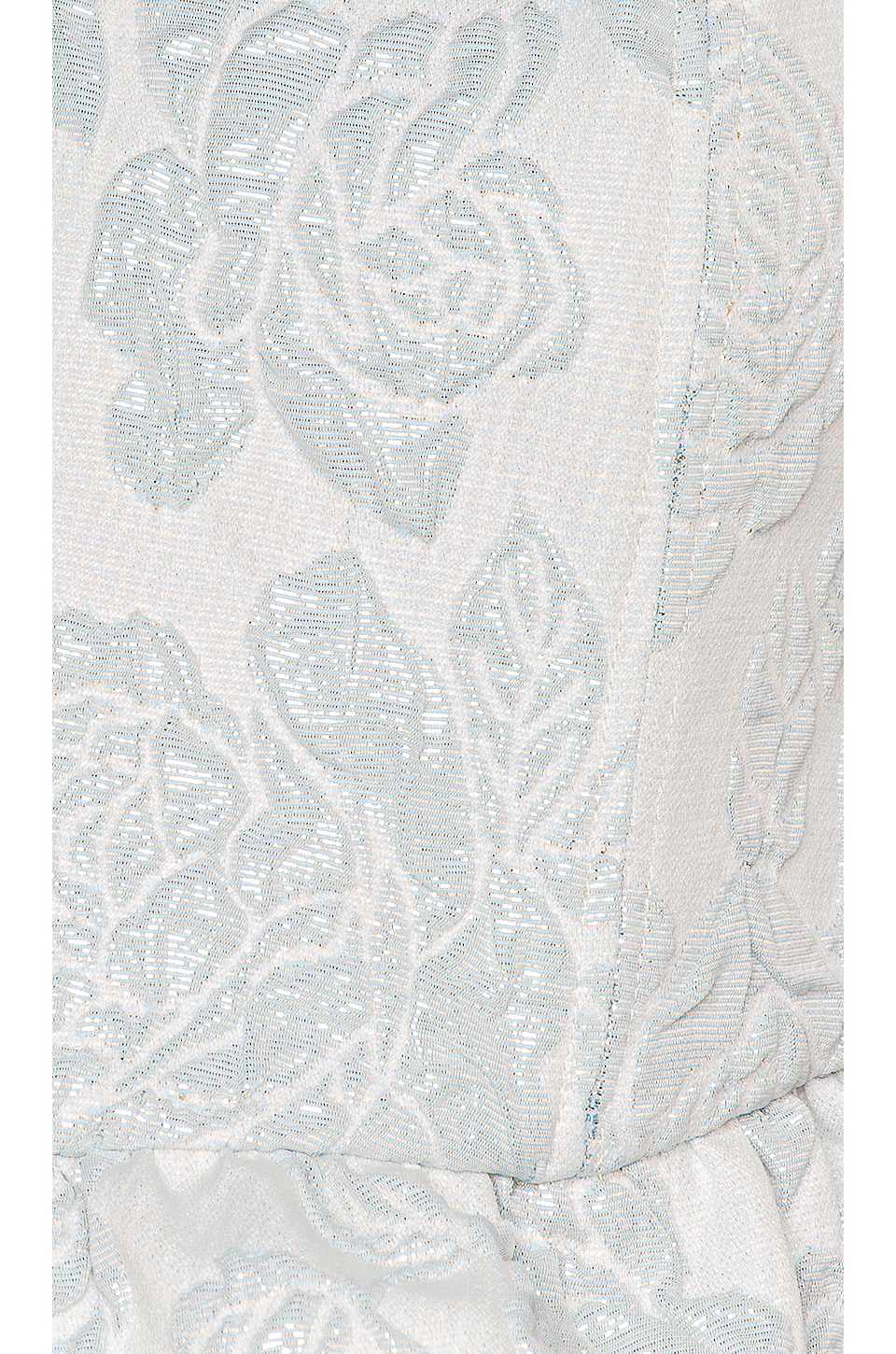 For Love & Lemons Lydia Crop Top in Ice Blue | REVOLVE