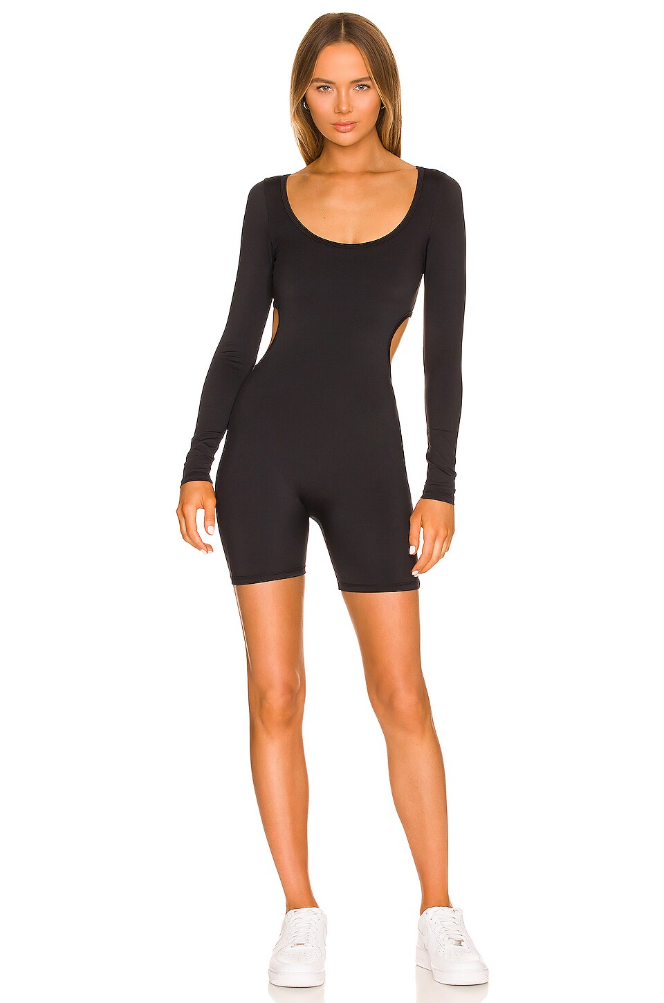 Frankies Bikinis Felix Bodysuit in Black | REVOLVE