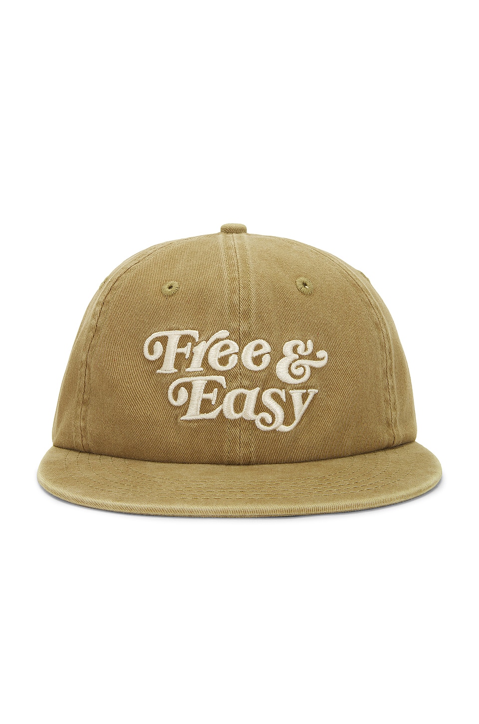 Free & Easy Washed Hat in Light Brown in Faded Moss | REVOLVE