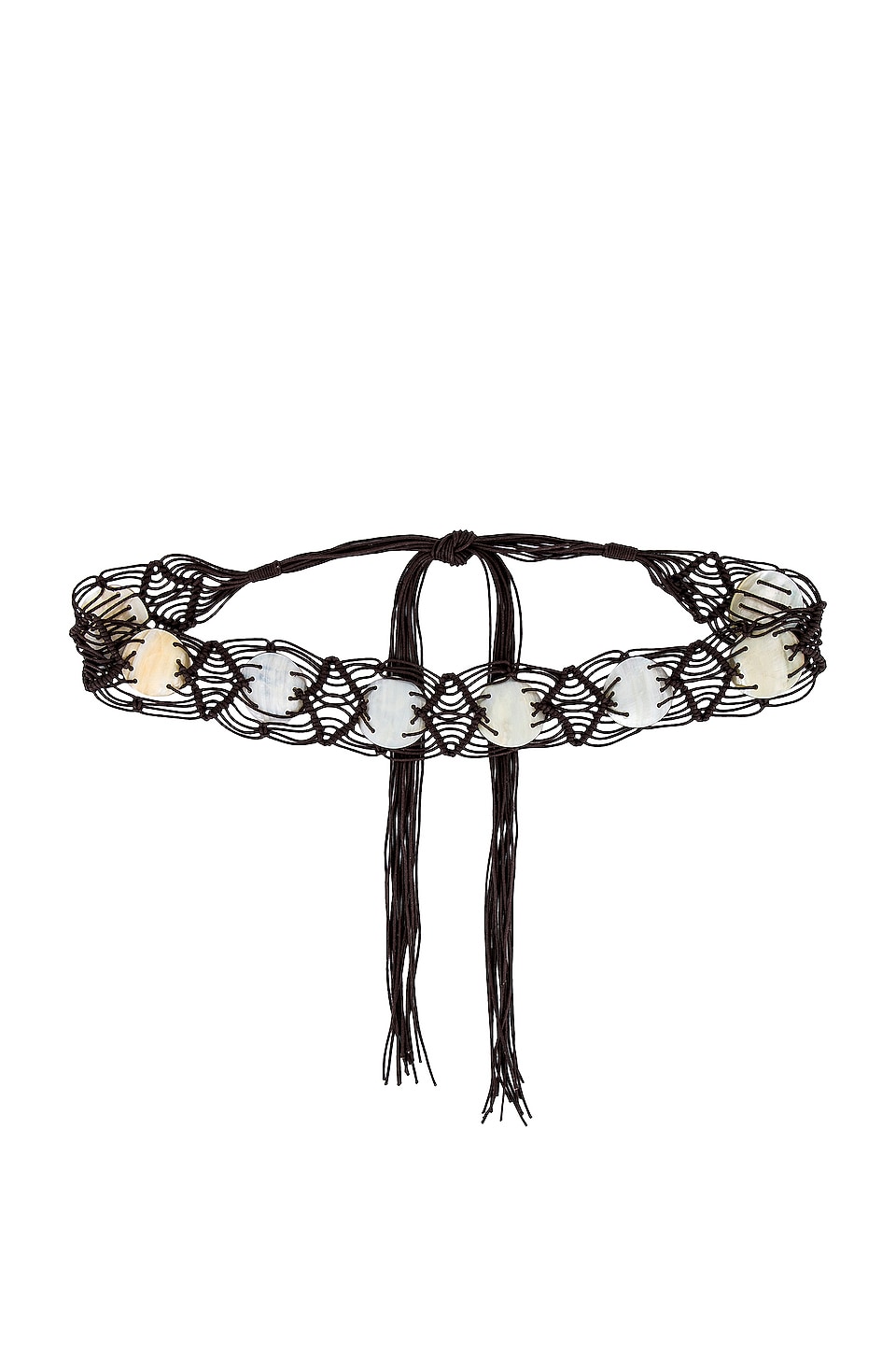 Free People Saltwater Fringe Belt in Cognac | REVOLVE