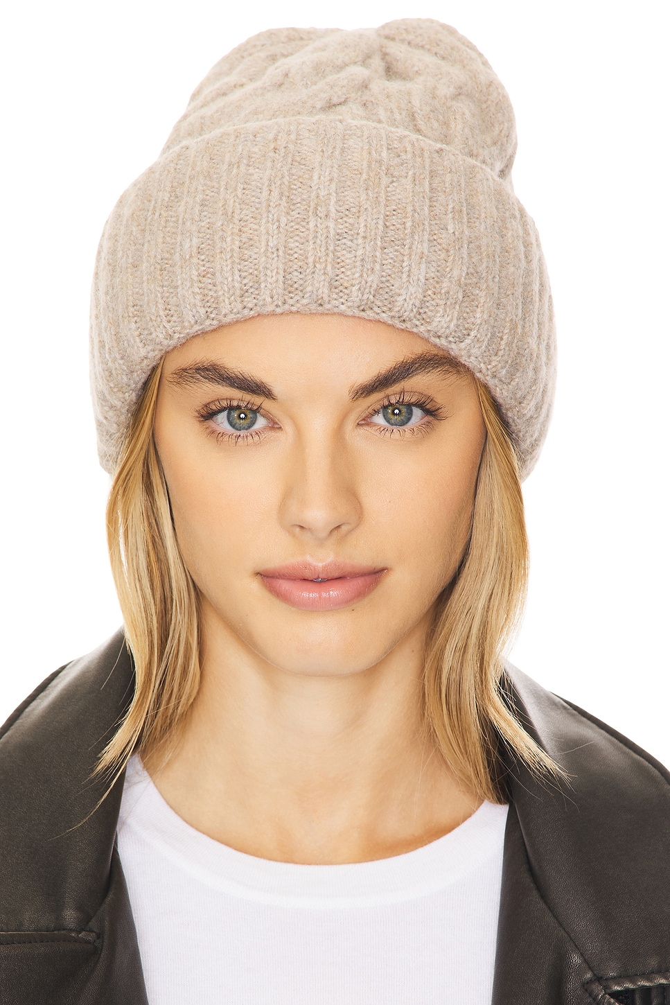 Free People Coast Line Beanie in Oatmeal | REVOLVE