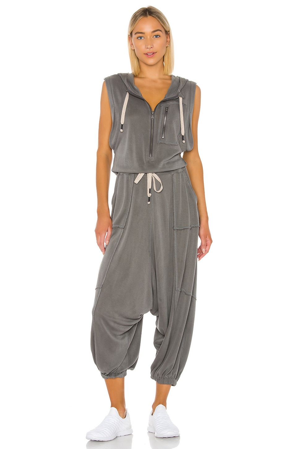 Free People X FP Movement Franklin Hills Jumpsuit in Dark Grey | REVOLVE