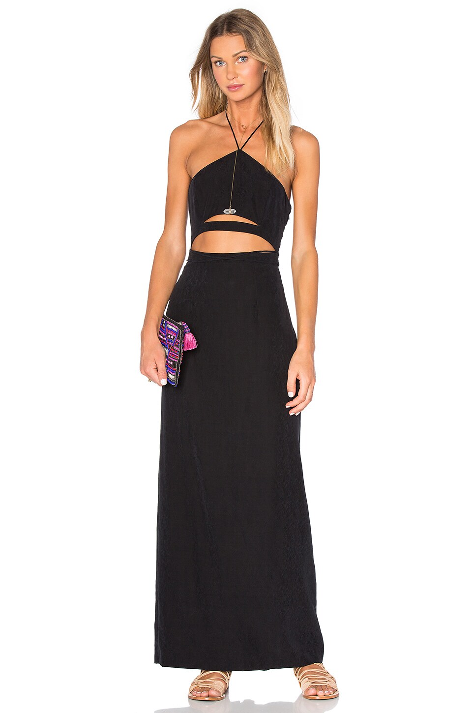 Free People Opium Maxi Dress in Black | REVOLVE