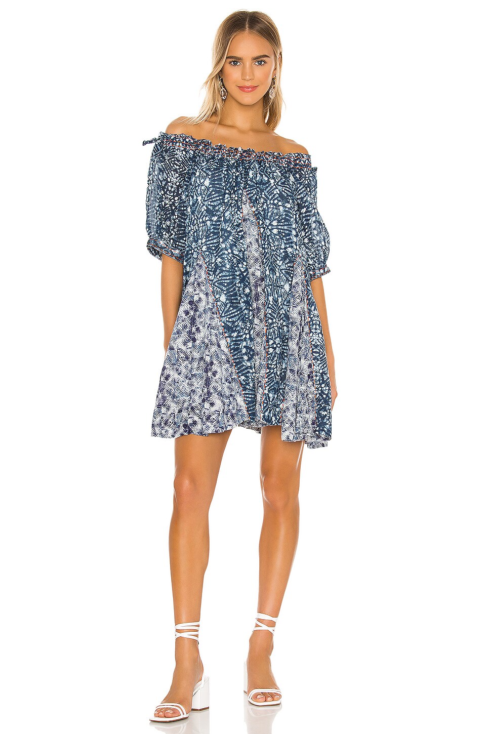 Free People Jet Set Mini Dress in Blue | REVOLVE