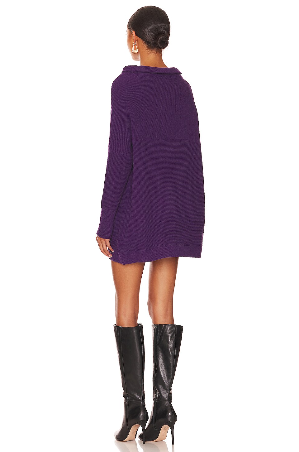 Free People Ottoman Slouchy Tunic in Gothic Grape | REVOLVE