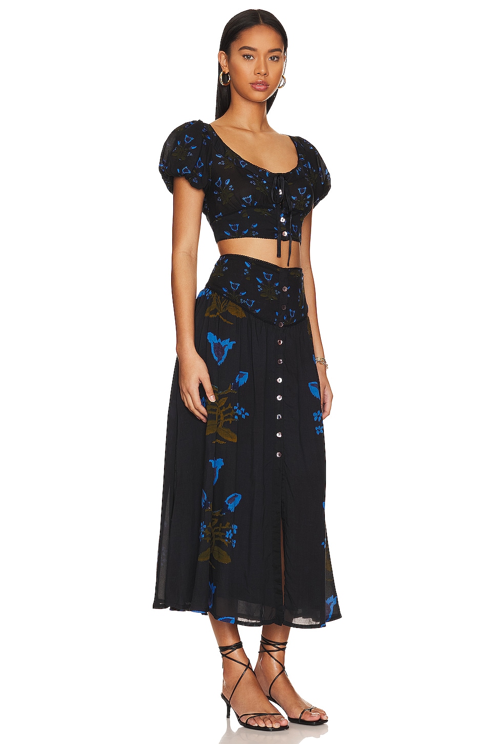 Free People Easy To Love Set in Black Combo | REVOLVE