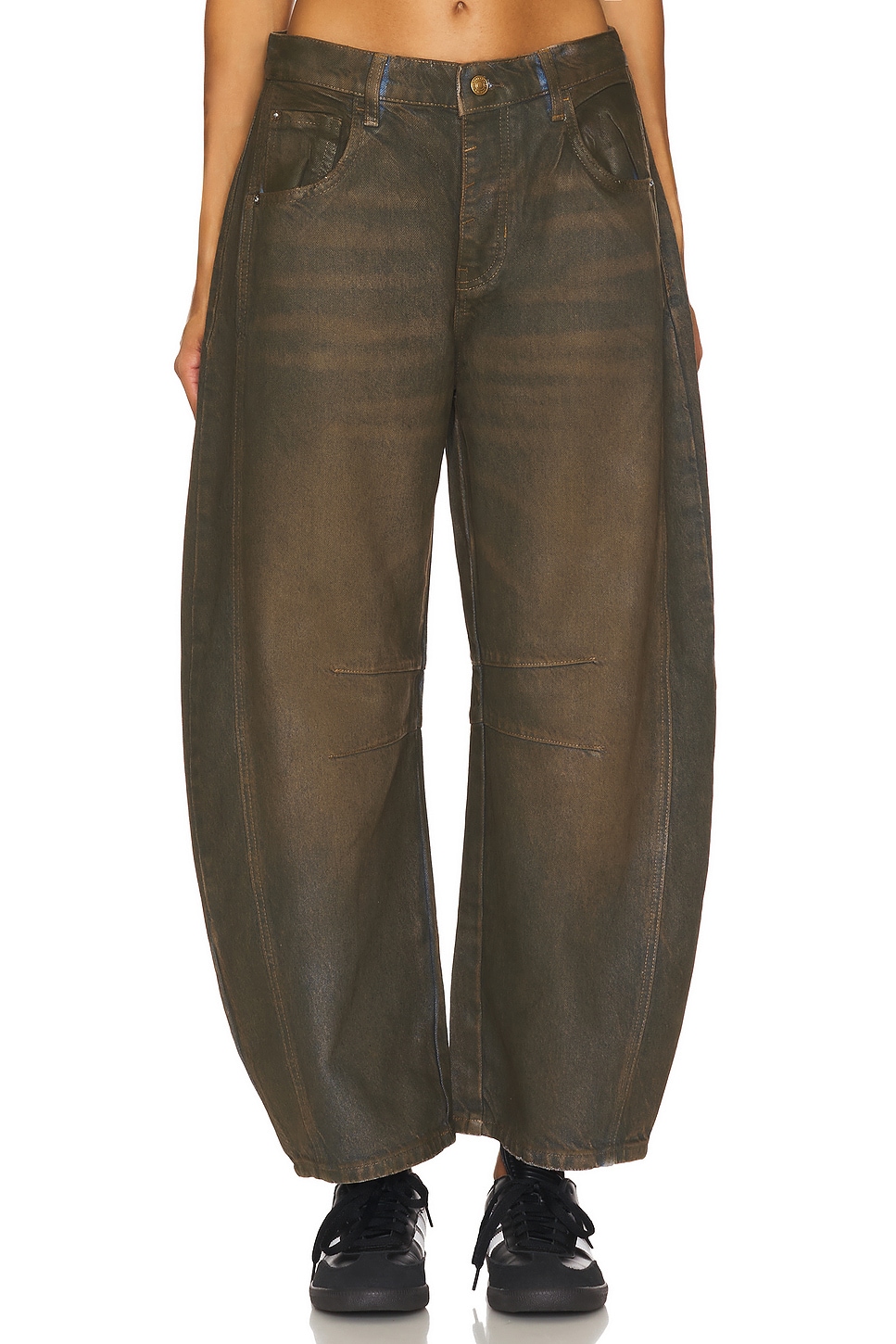 Free People x We The Free Good Luck Coated Barrel in New Moon | REVOLVE